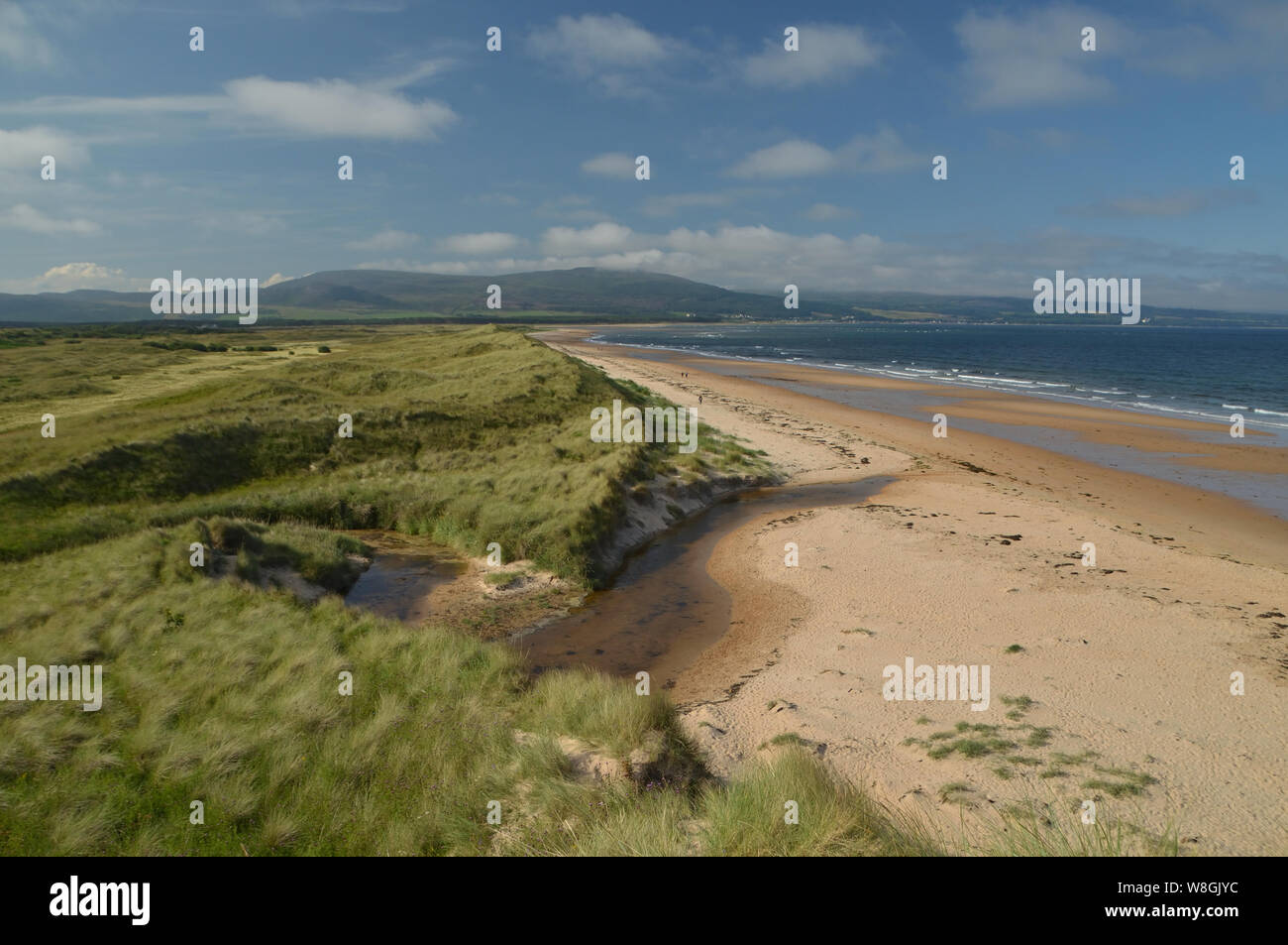 Coul Links, an area of dune land on the east coast of Scotland, was in ...