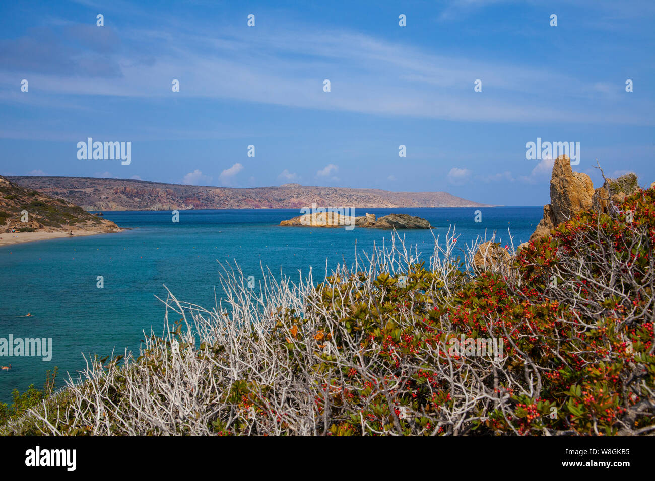 Sunny scenery tranquil tourist beach hi-res stock photography and ...