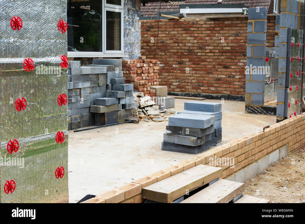 Residential renovation project Stock Photo - Alamy