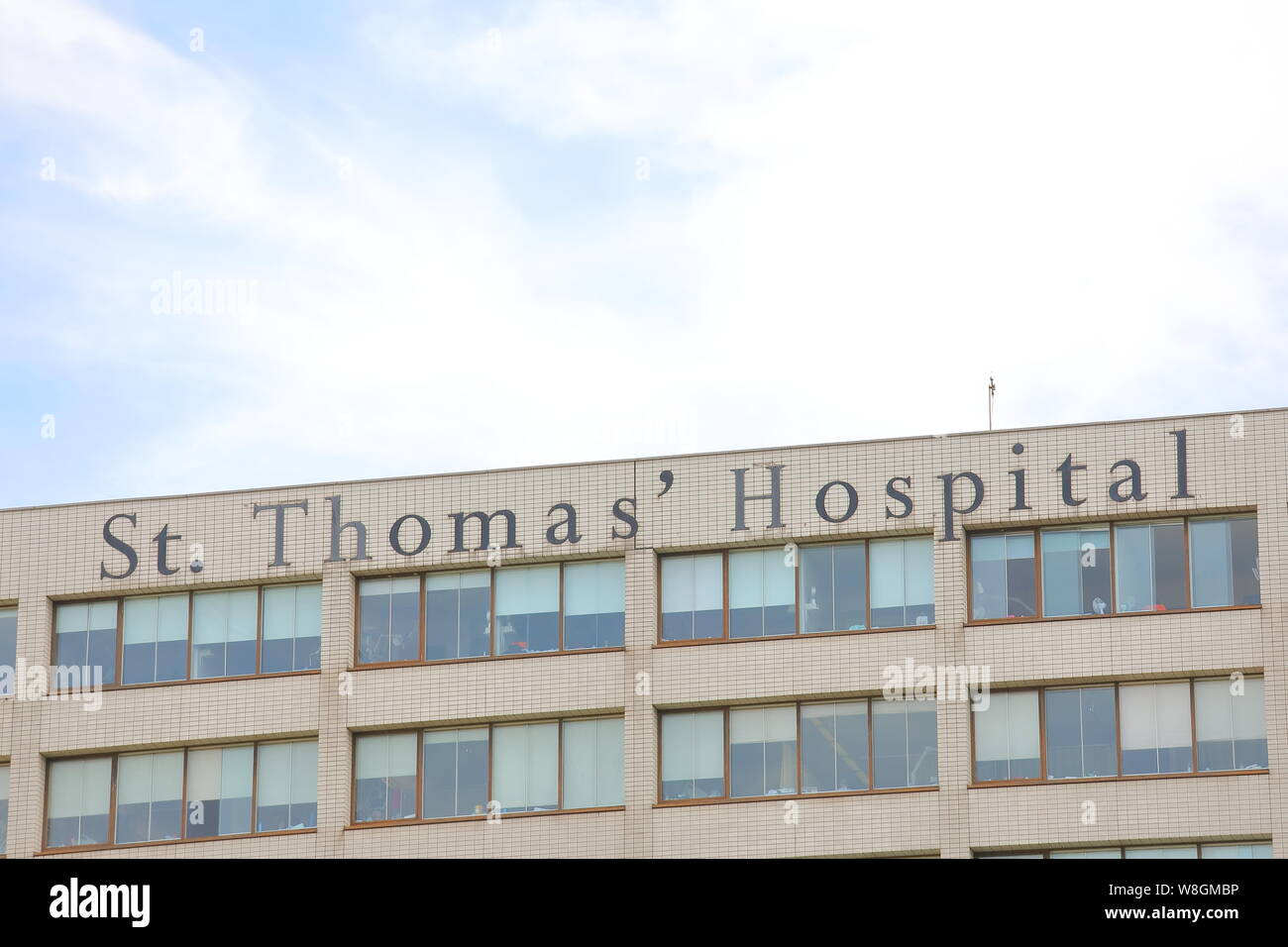 St Thomas Hospital London UK Stock Photo - Alamy
