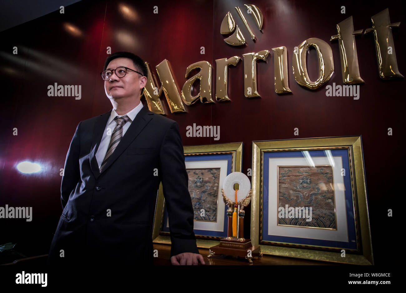 --FILE--Lin Cong, Vice President Great China of Marriott International ...