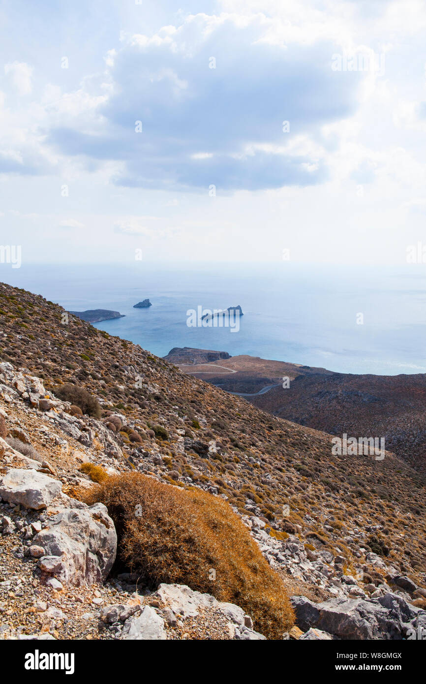 An image of landscape of East Crete, Greece Stock Photo - Alamy
