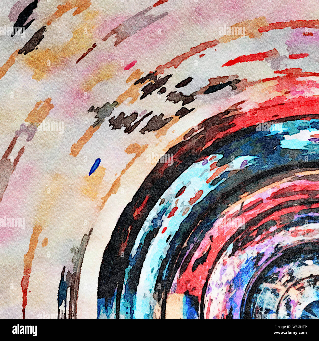 Abstraction pattern for decorate fabric and textile, create pretty ...