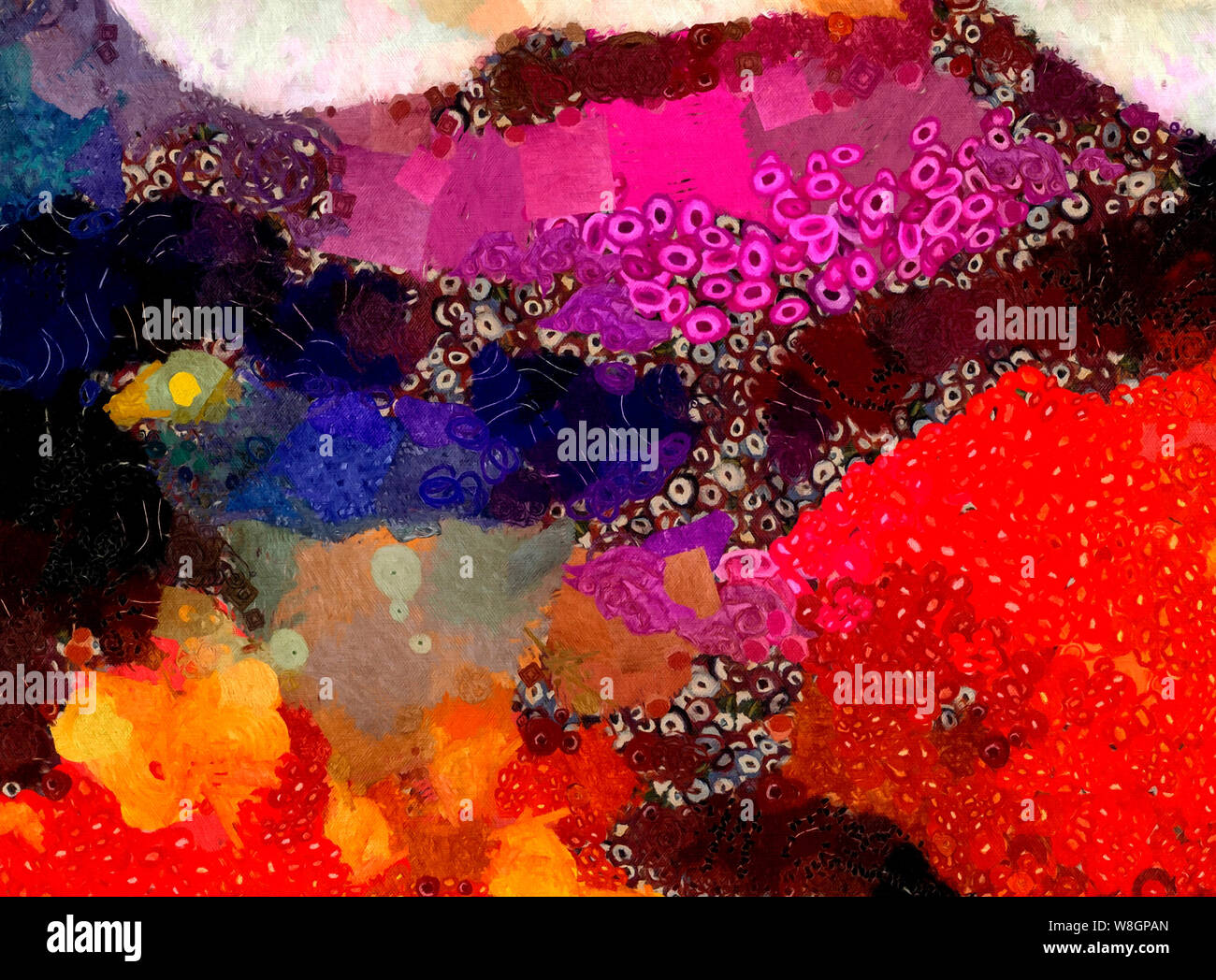 Fashion oil painting style abstract texture background, messy strokes ...