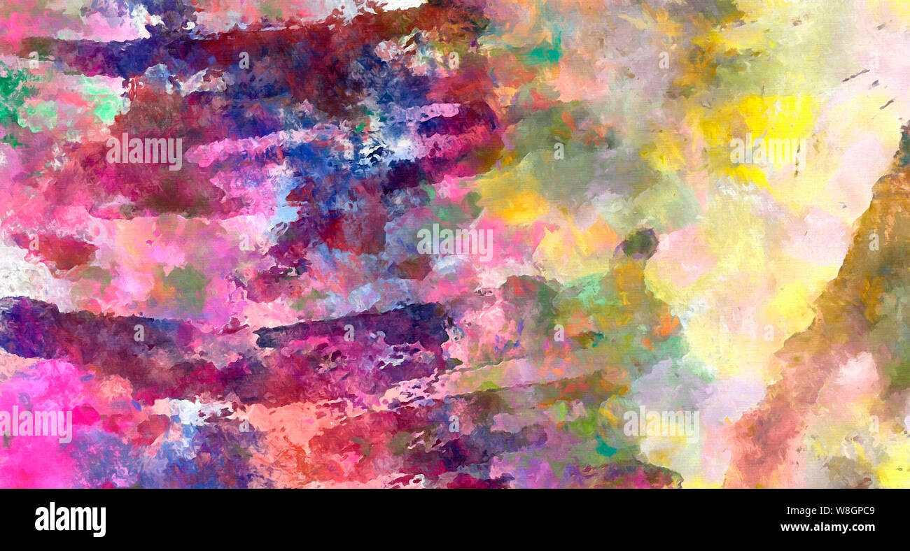 Fashion oil painting style abstract texture background, messy strokes ...