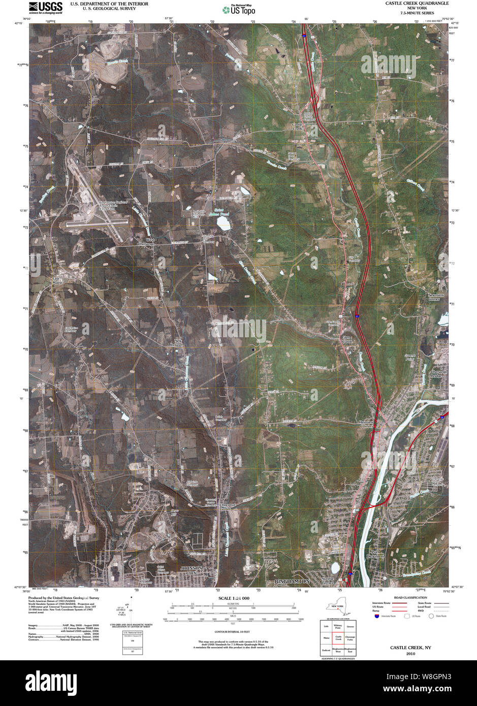 This image map depicts geographic features on the surface of the earth ...