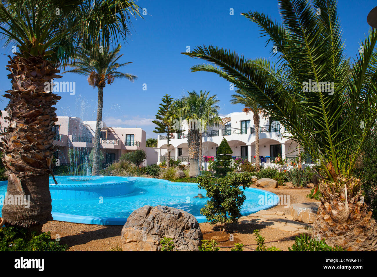 Ierapetra,Creete,Greece-October17,2018: Ostria Beach Resort & Spa is ...