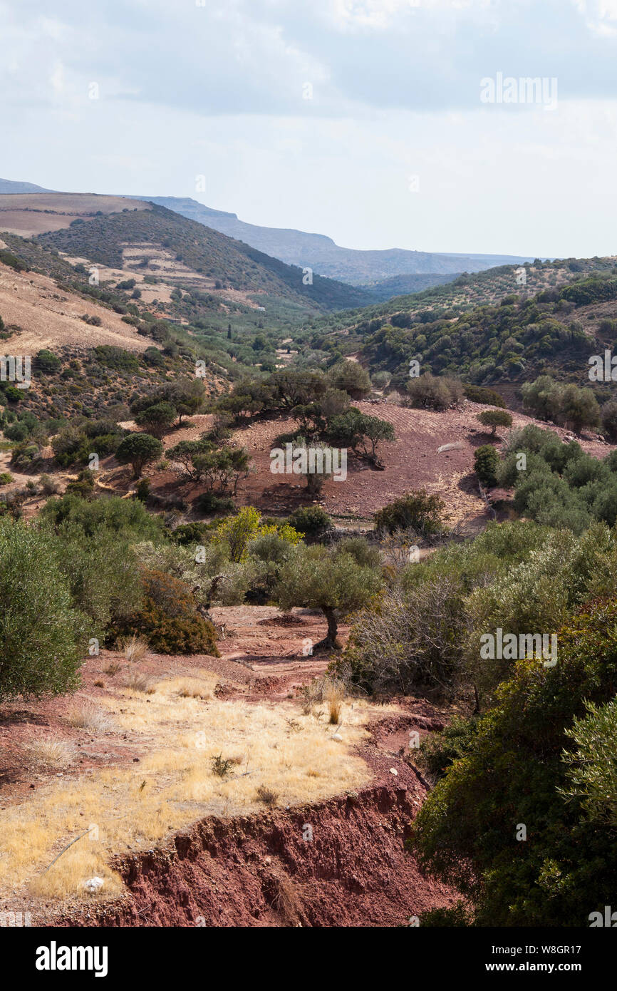 An image of landscape of East Crete, Greece Stock Photo - Alamy