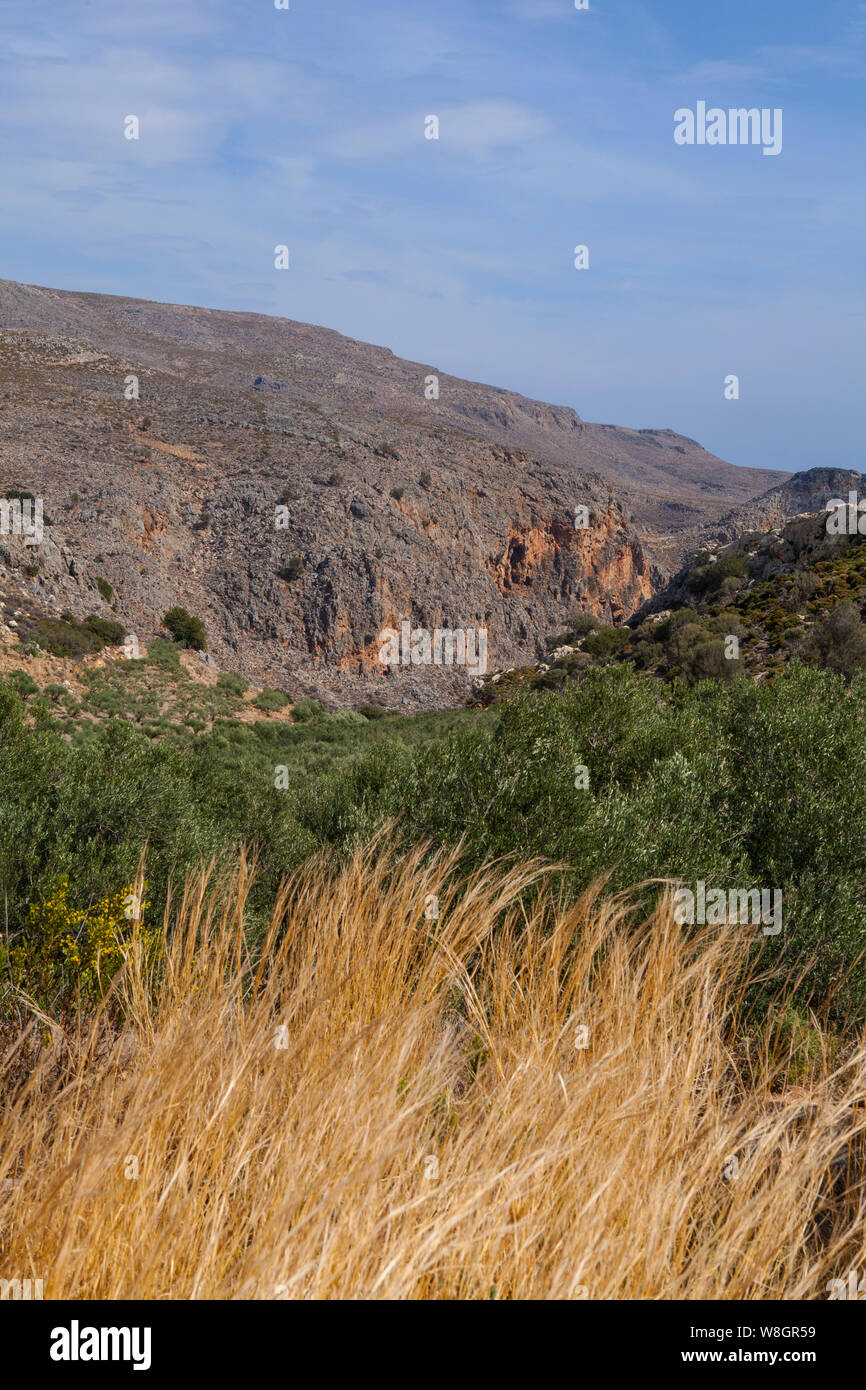 An image of landscape of East Crete, Greece Stock Photo - Alamy