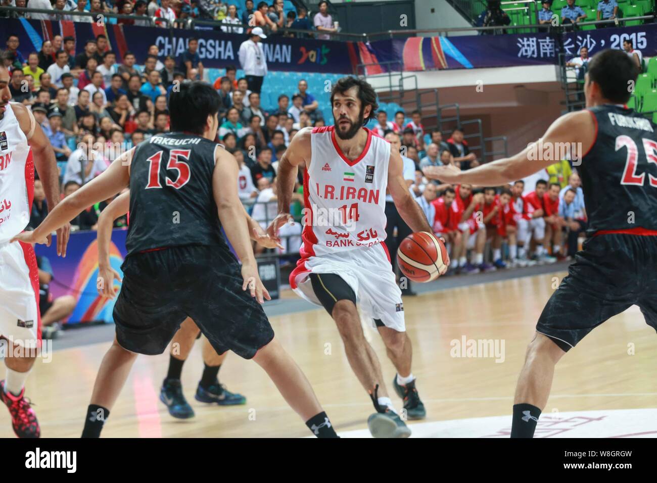 Joji Takeuchi, left, and Takatoshi Furukawa, right, of Japan challenge ...