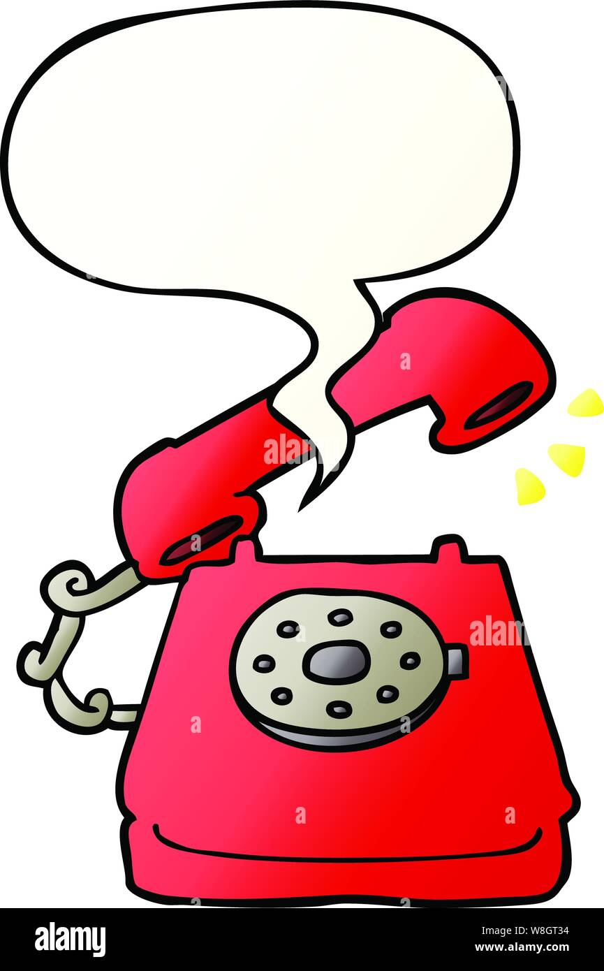 Phone ringing in hand Cut Out Stock Images & Pictures - Alamy