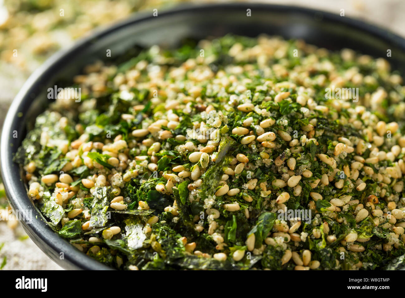 Dry Organic Japanese Furikake Rice Seasoning in a Bowl Stock Photo - Alamy