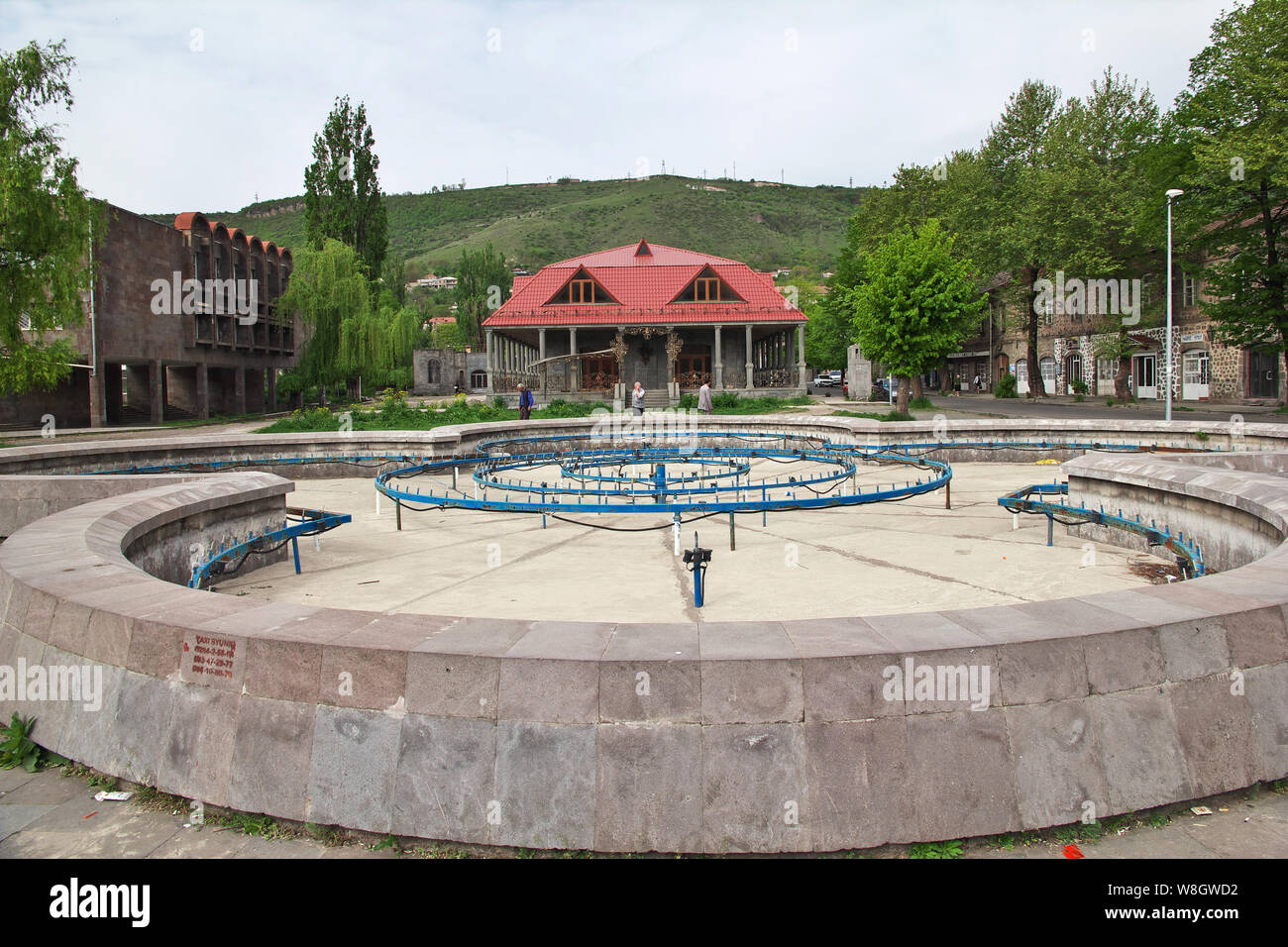 Goris / Armenia - 07 MAY 2013: Goris is small city in the mountains of ...