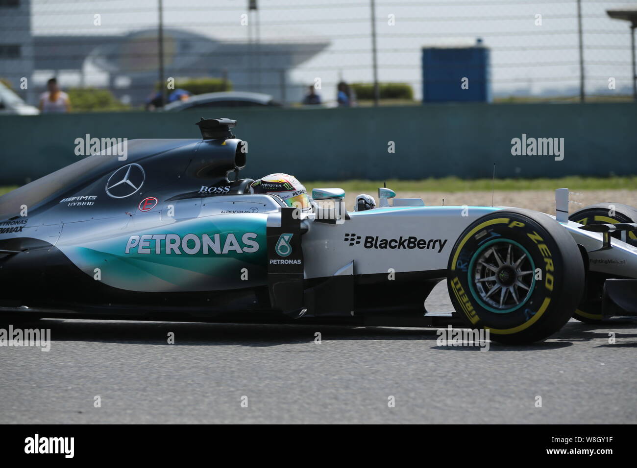 Mercedes f1 car 2015 hi-res stock photography and images - Alamy