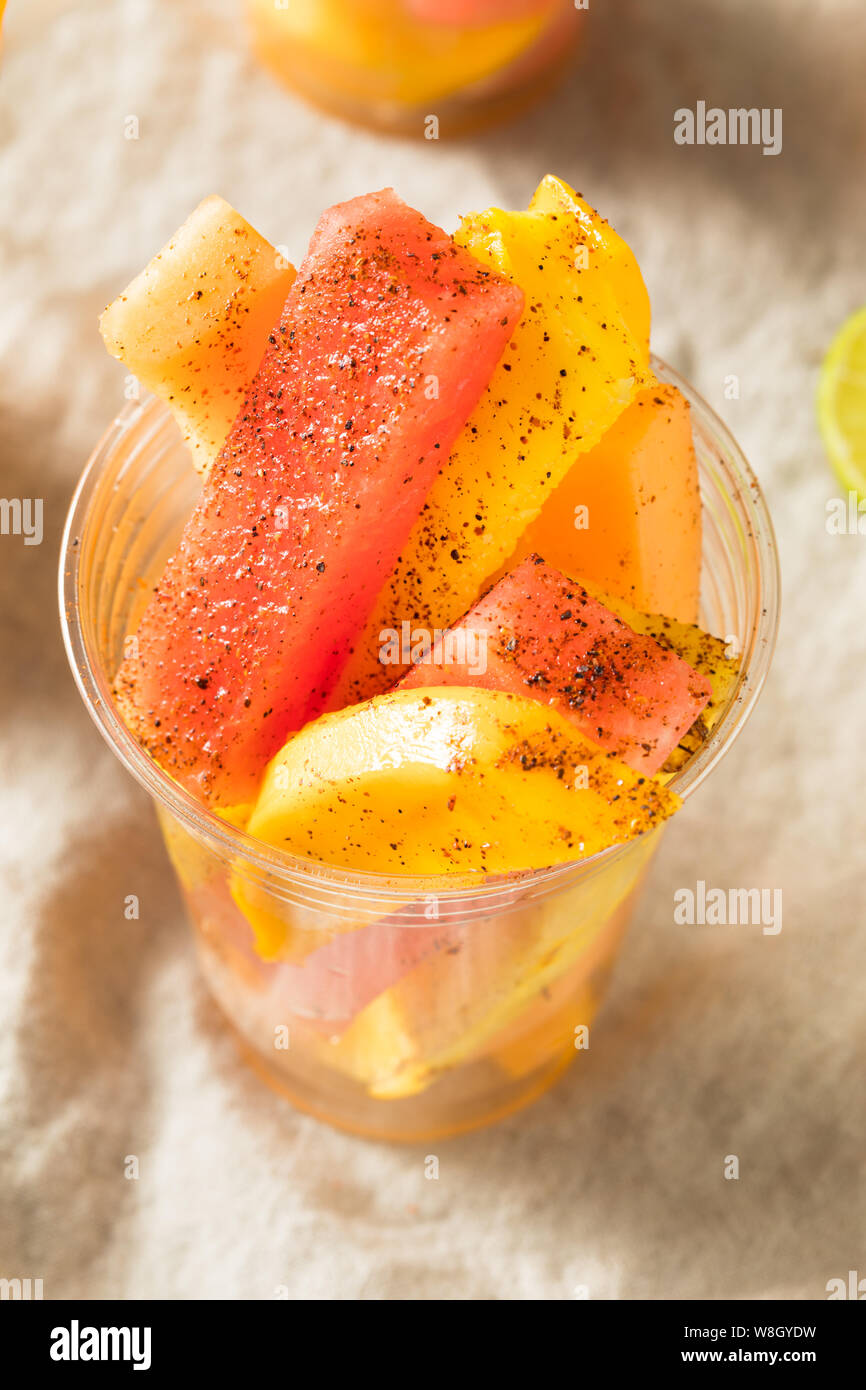 Mexican fruit cup powder hi-res stock photography and images - Alamy