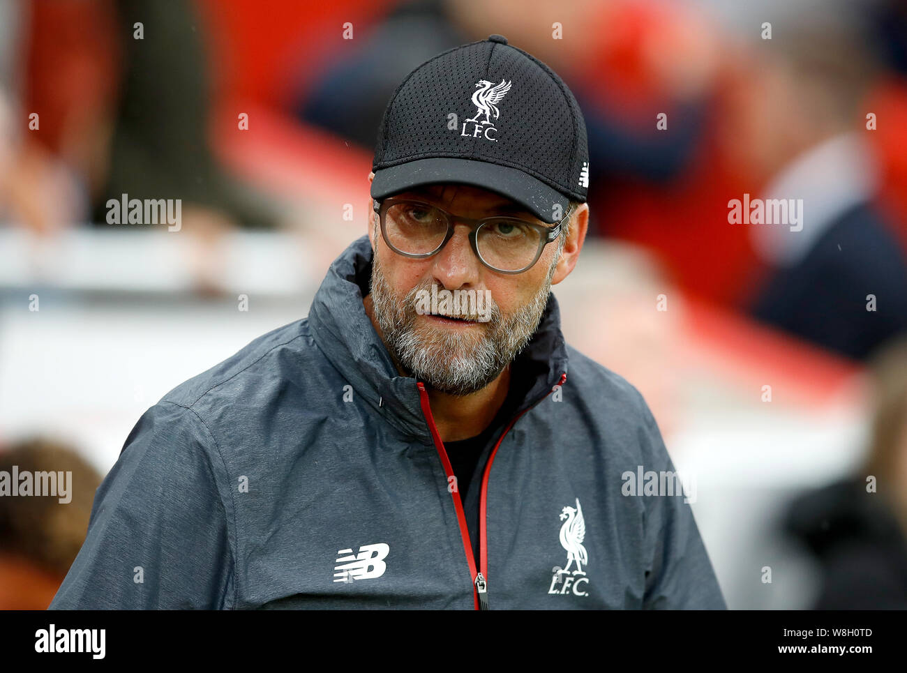 Liverpool manager Jurgen Klopp before the Premier League match at ...