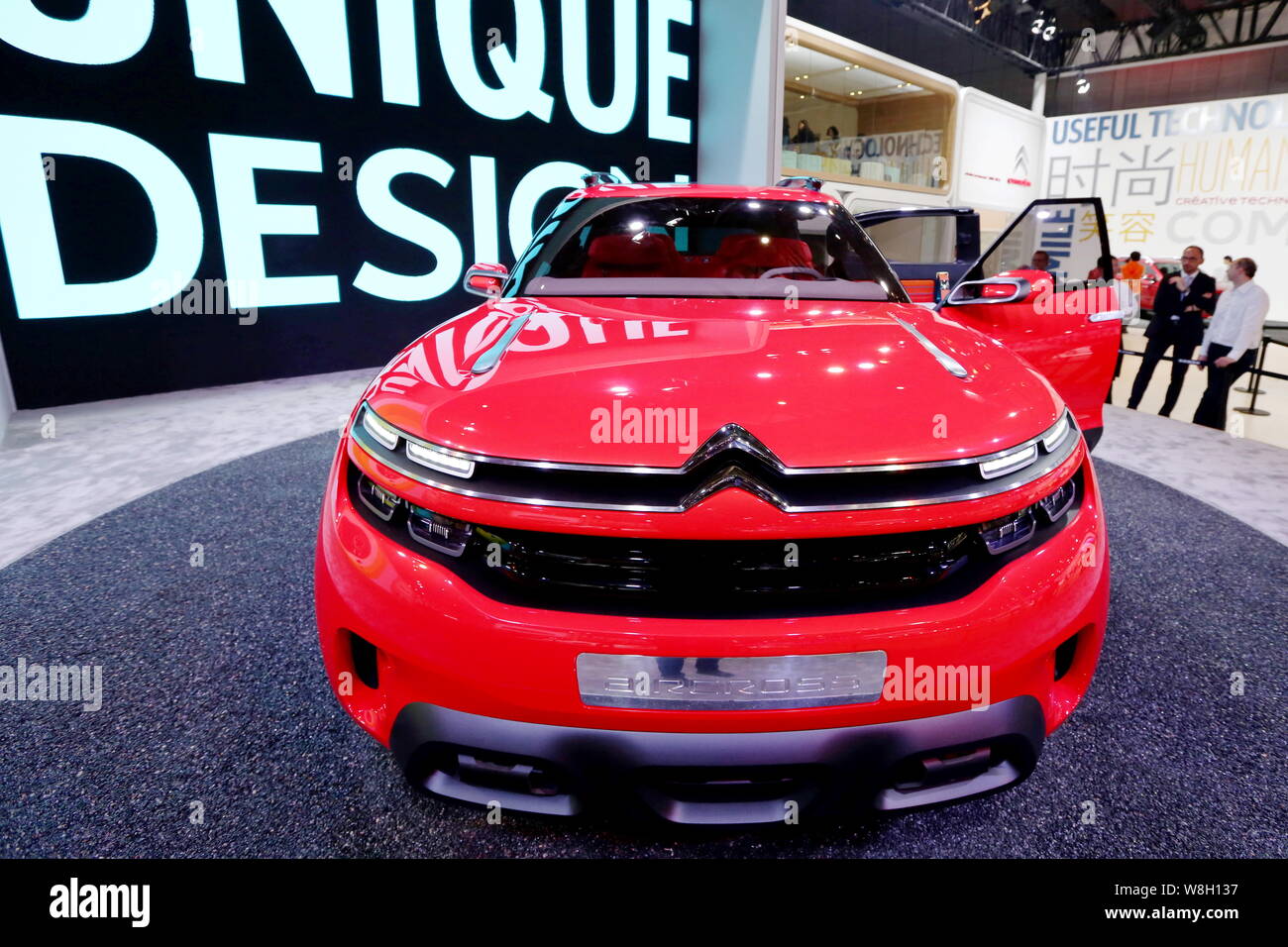 An Air Cross concept car of Citroen is on display during the 16th ...