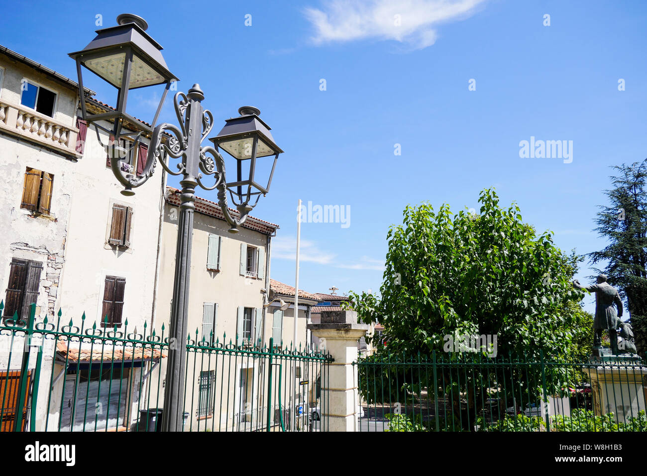 Urbanscape, Alès, Gard, France Stock Photo - Alamy