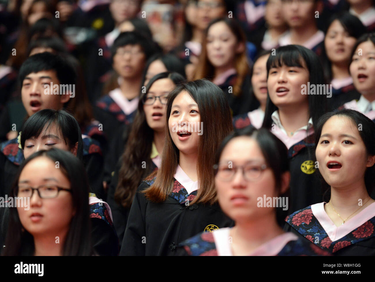 Chinese national anthem hi-res stock photography and images - Alamy