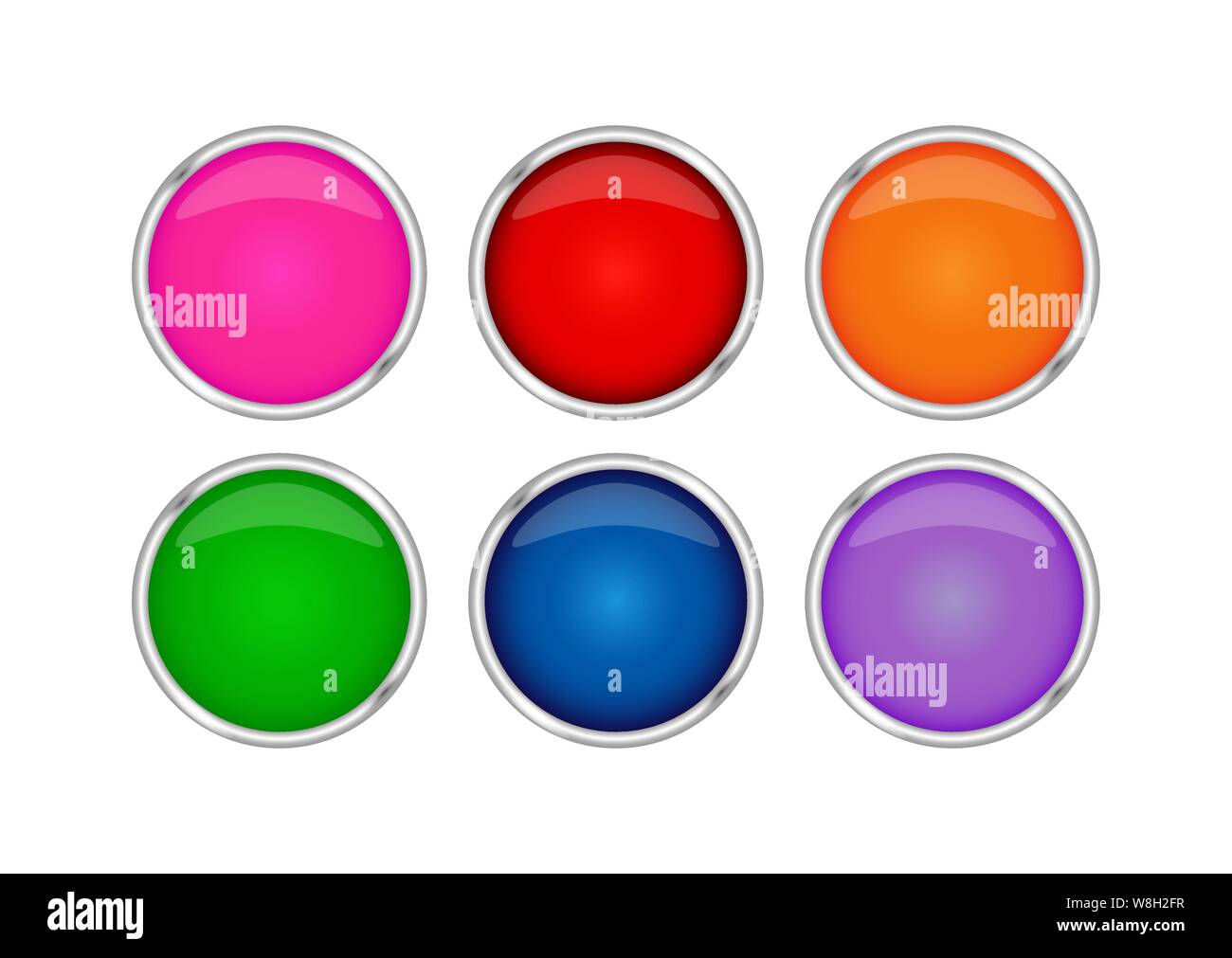 Chrome bezel Stock Vector Images - Alamy