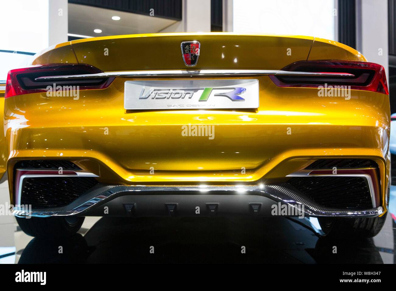 A Roewe Vision-R Concept is on display during the 13th China (Guangzhou ...