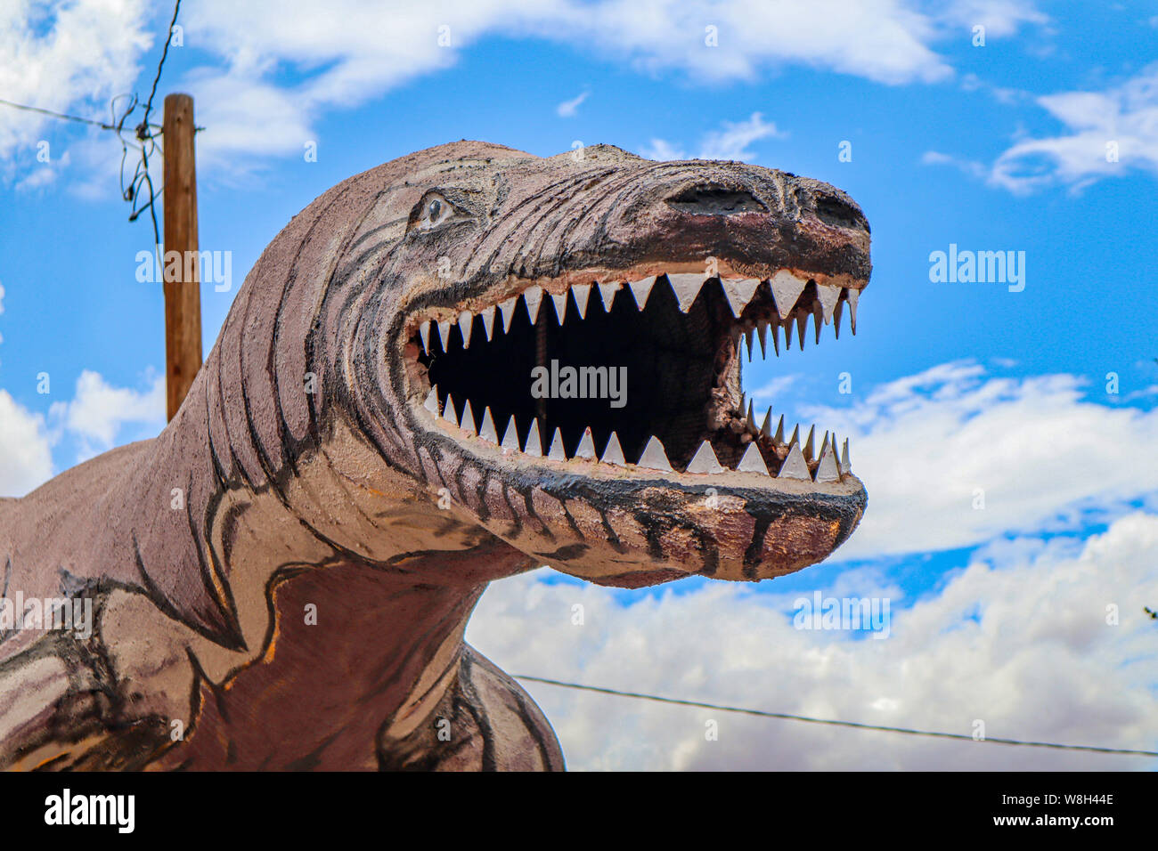 Route 66 arizona dinosaur hi-res stock photography and images - Alamy