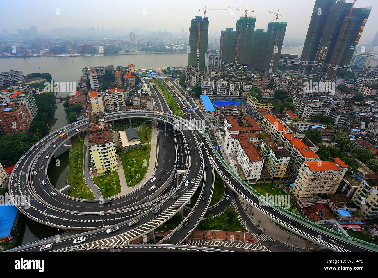 China nail houses hi-res stock photography and images - Alamy