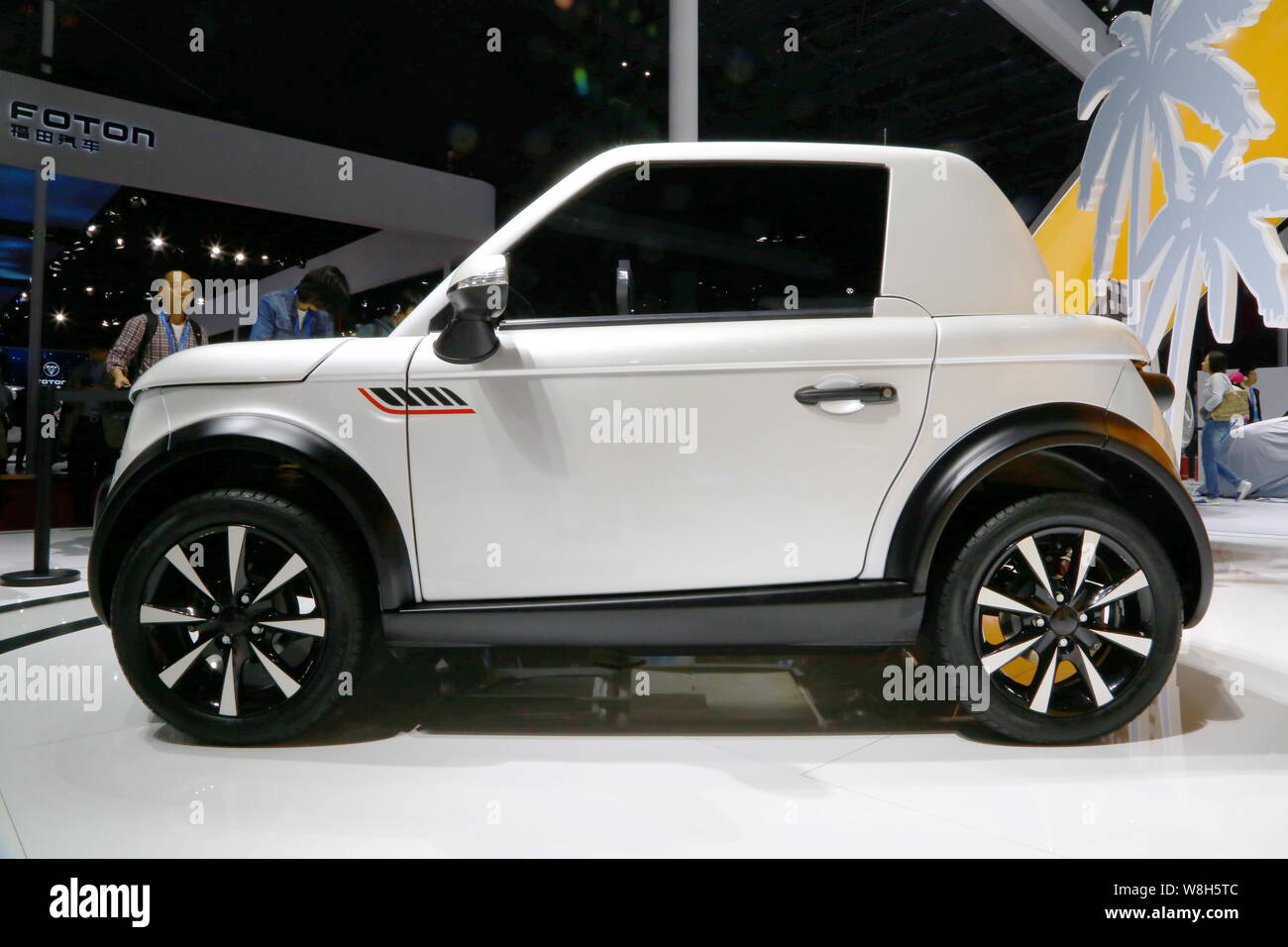 An EX CONCEPT of BAIC Motor is on display during the 16th Shanghai ...