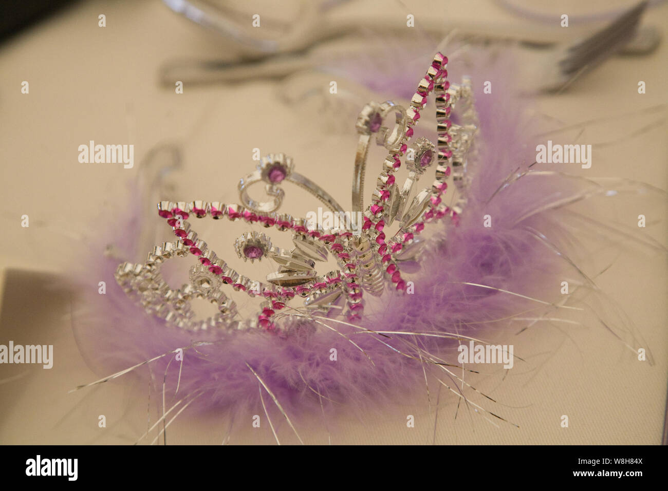 Sparkly toy tiara hi-res stock photography and images - Alamy