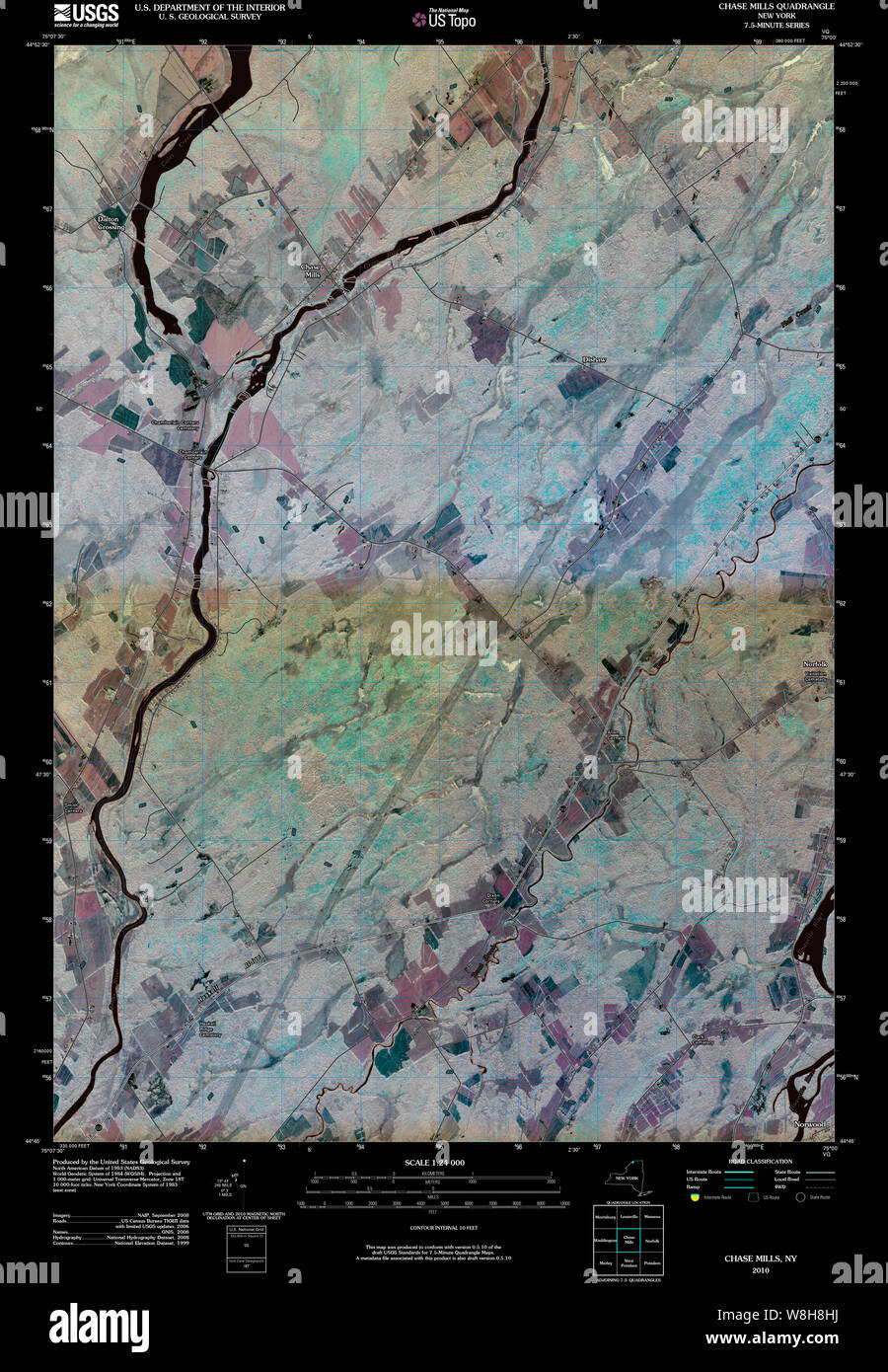 Geospatial data map hi-res stock photography and images - Alamy