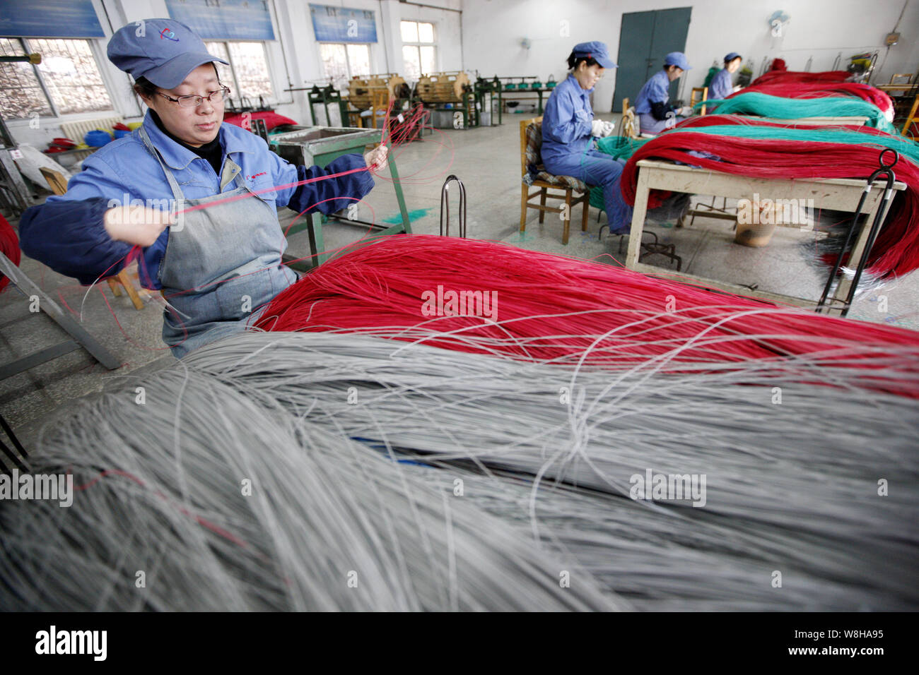 Female workers in manufacturing plant hi-res stock photography and ...