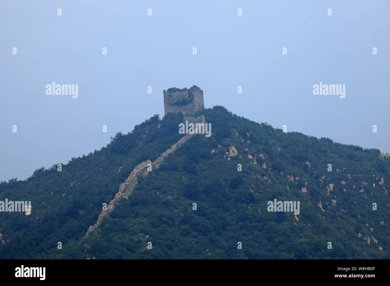 --FILE--View of the Banchangyu section of China's Ming-era Great Wall ...