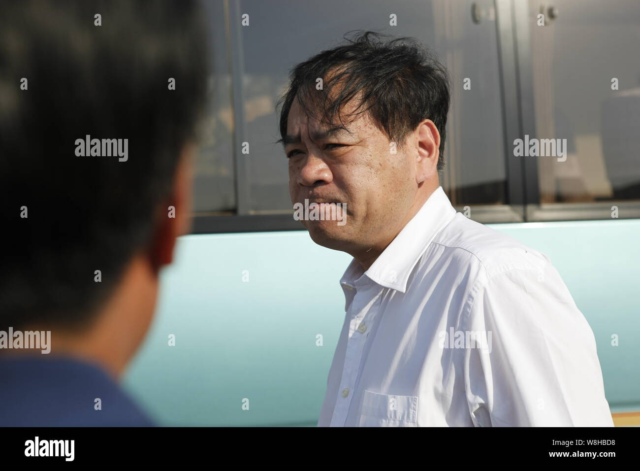 --FILE--Wang Min, then Communist Party chief of Jinan city, is pictured ...