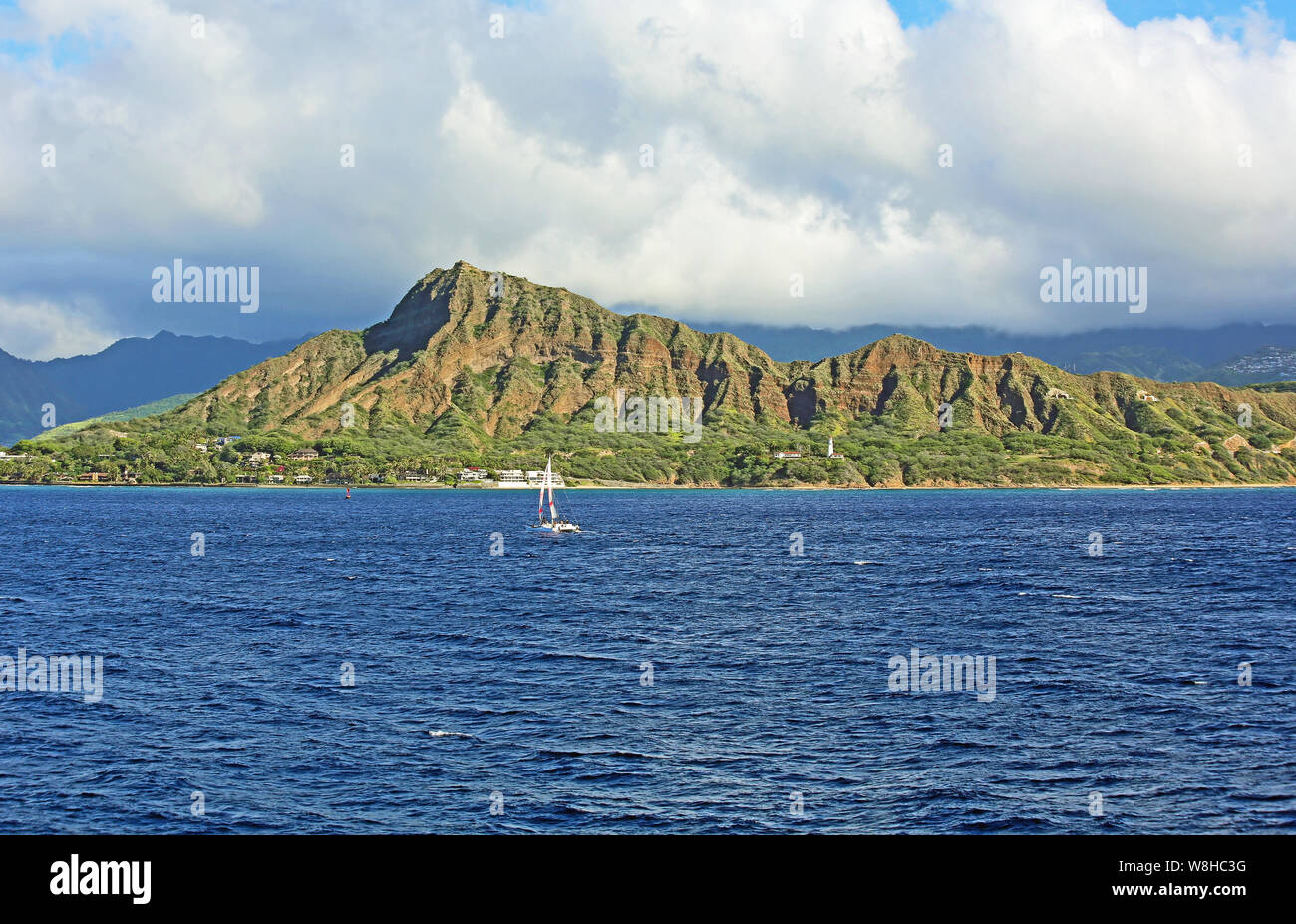 Diamond Head Crater - Oahu, Hawaii Stock Photo - Alamy