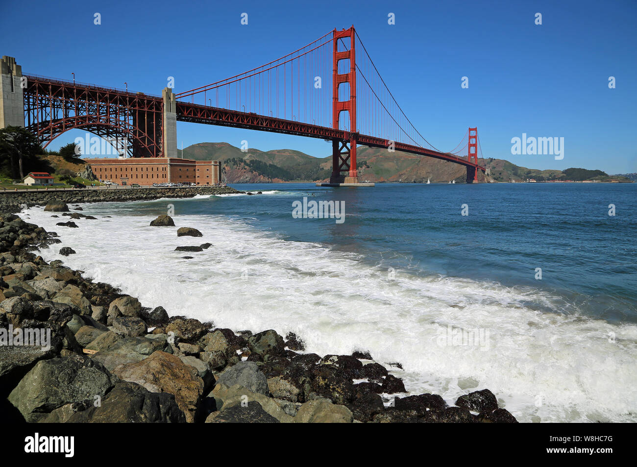 Fort point golden gate bridge hi-res stock photography and images - Alamy
