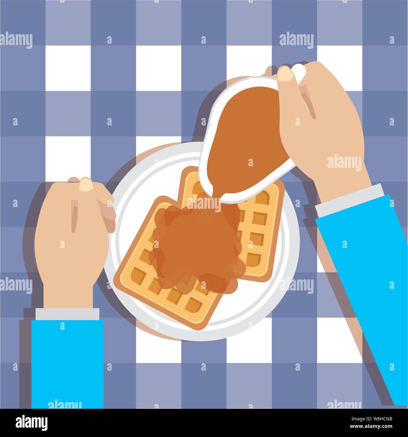 breakfast cooking icons flat design Stock Vector Image & Art - Alamy