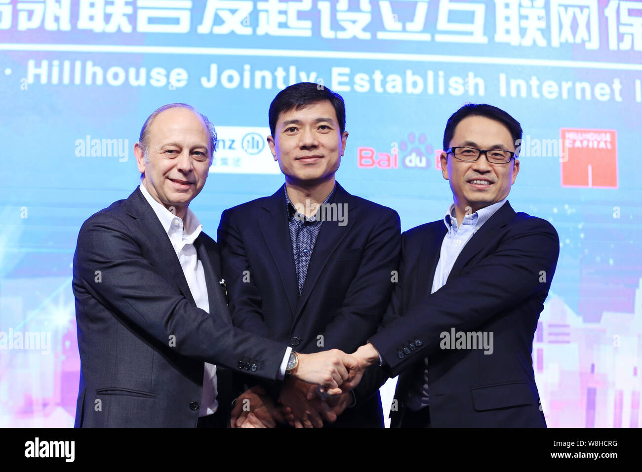 (From left) George Sartorel, regional CEO of Allianz Asia Pacific ...