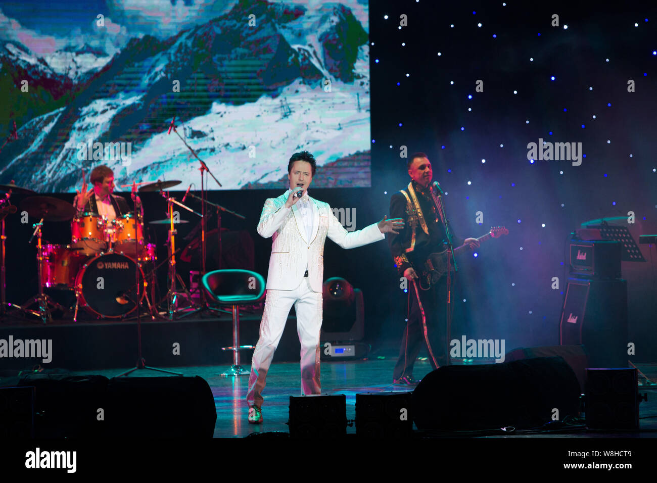 Russian singer-songwriter Vitaliy Vladasovich Grachov, better known by ...