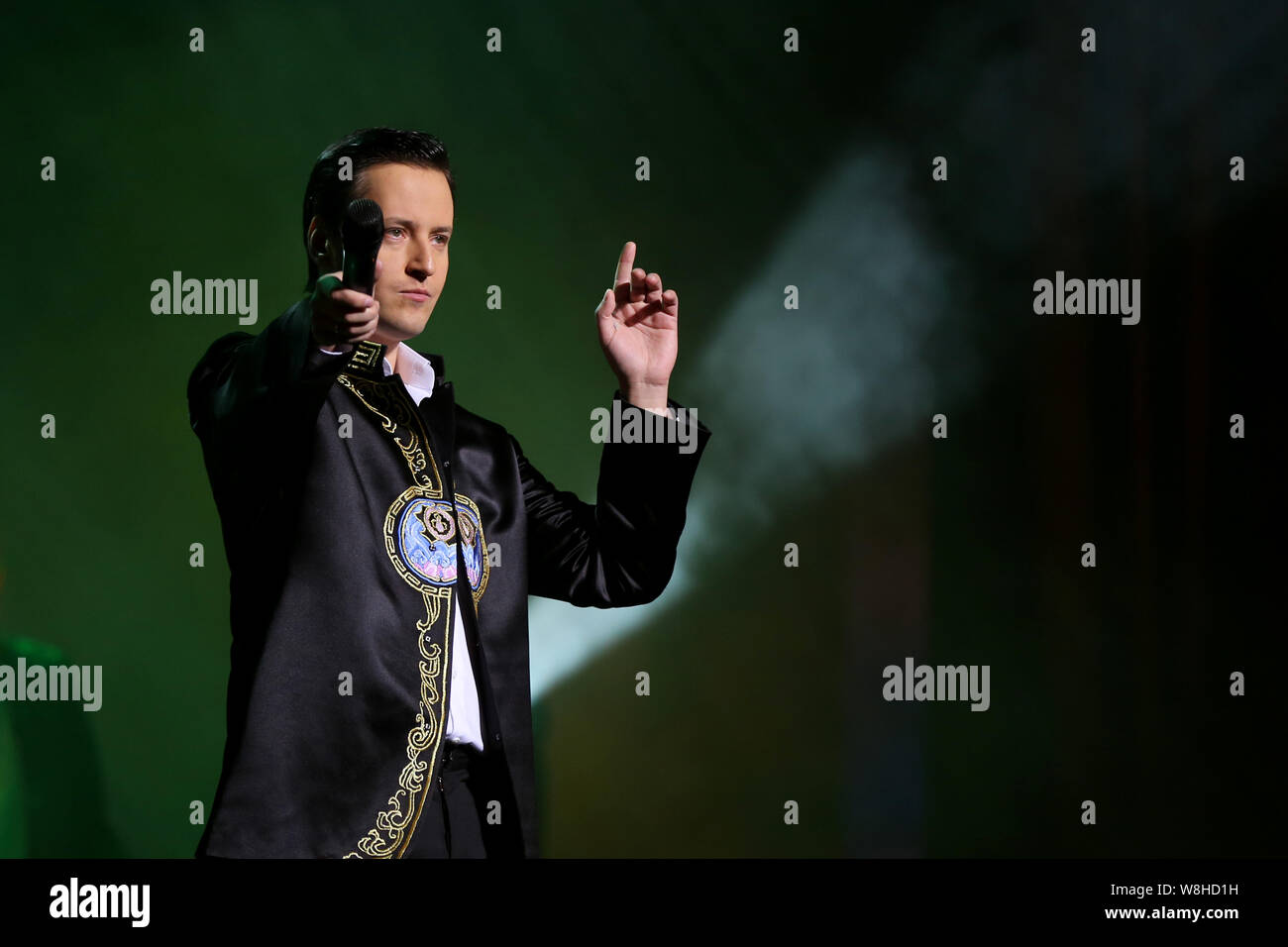 Russian singer-songwriter Vitaliy Vladasovich Grachov, better known by ...