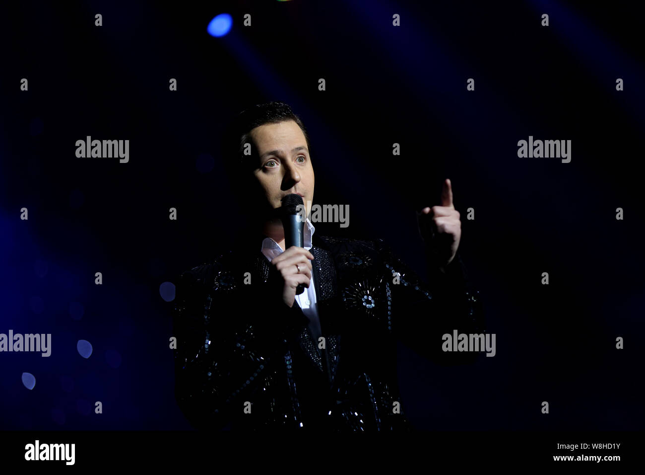 Russian singer-songwriter Vitaliy Vladasovich Grachov, better known by ...