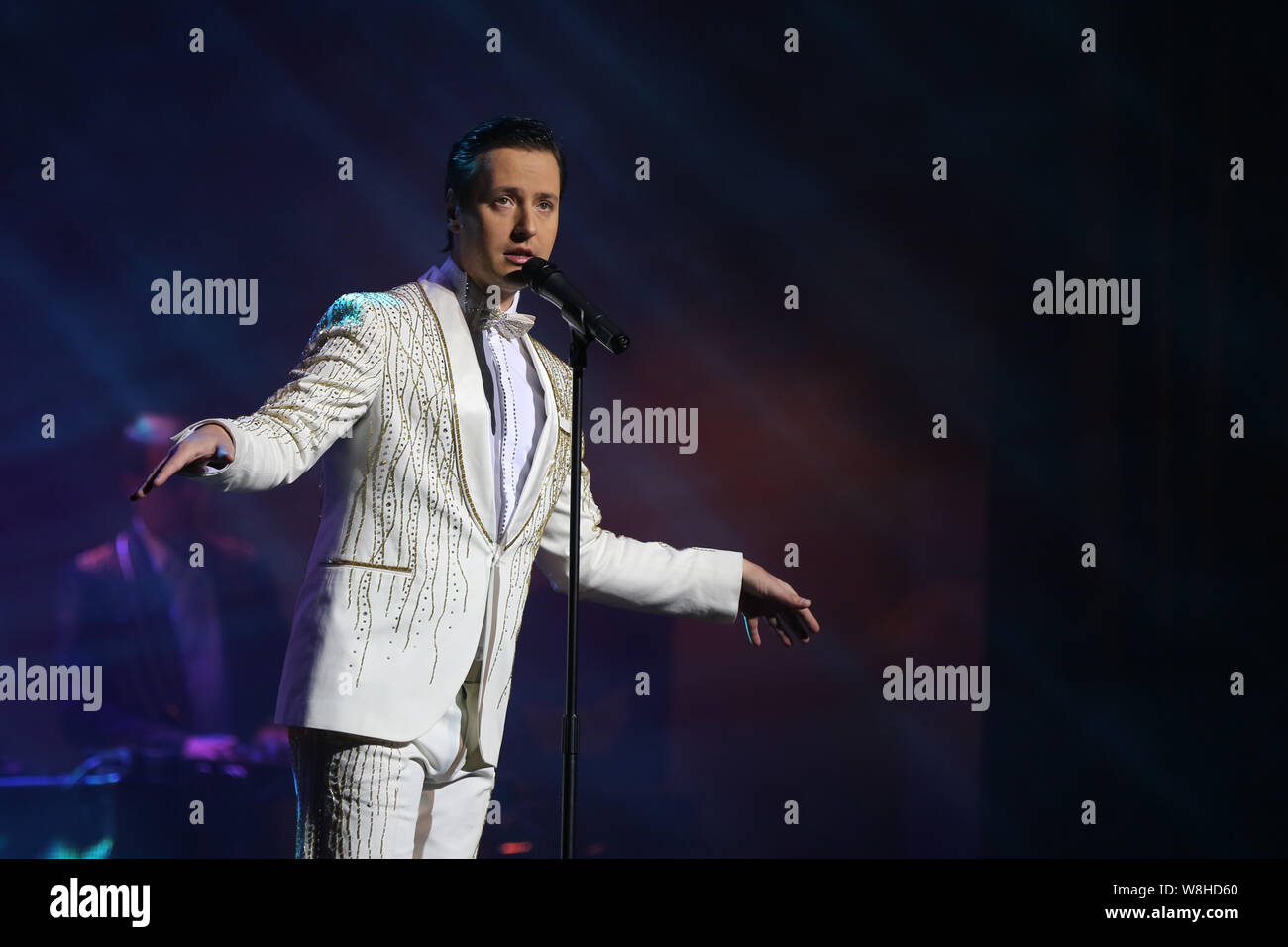 Russian singer-songwriter Vitaliy Vladasovich Grachov, better known by ...