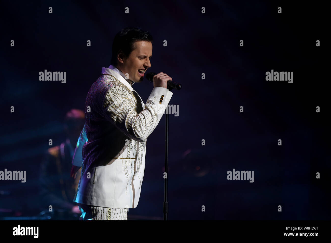 Russian singer-songwriter Vitaliy Vladasovich Grachov, better known by ...
