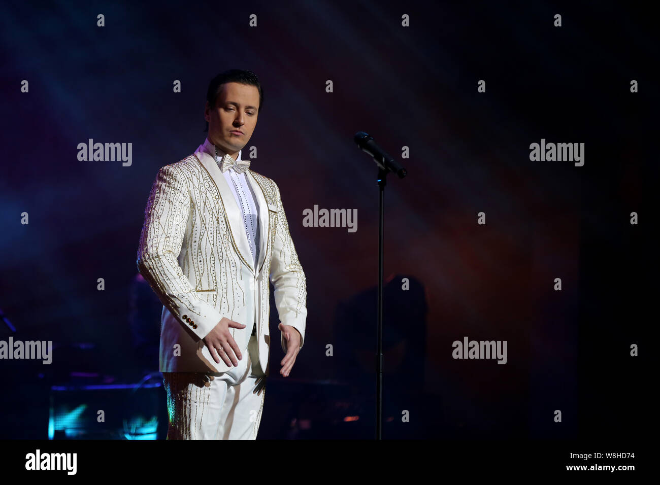 Russian singer-songwriter Vitaliy Vladasovich Grachov, better known by ...