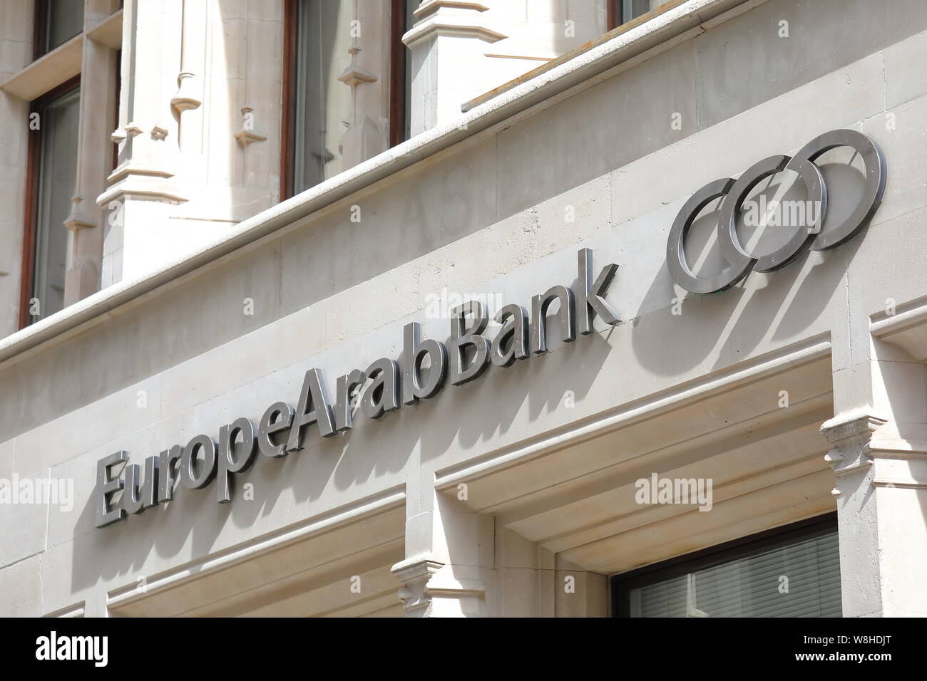 Europe Arab Bank company logo Stock Photo - Alamy
