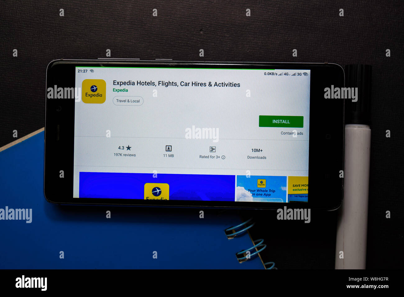 Expedia app logo hi-res stock photography and images - Alamy