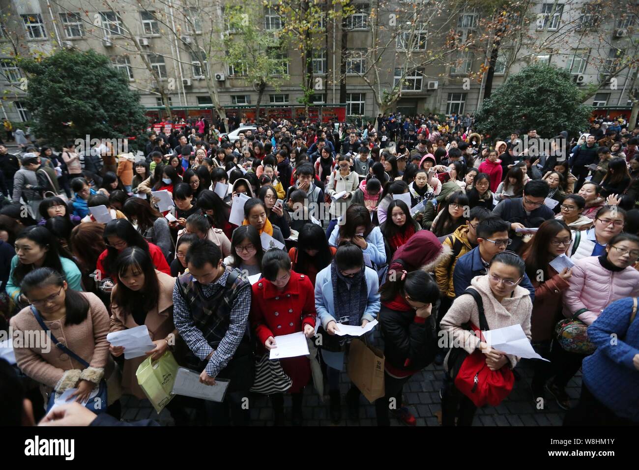 Chinese civil servant examination hi-res stock photography and images ...