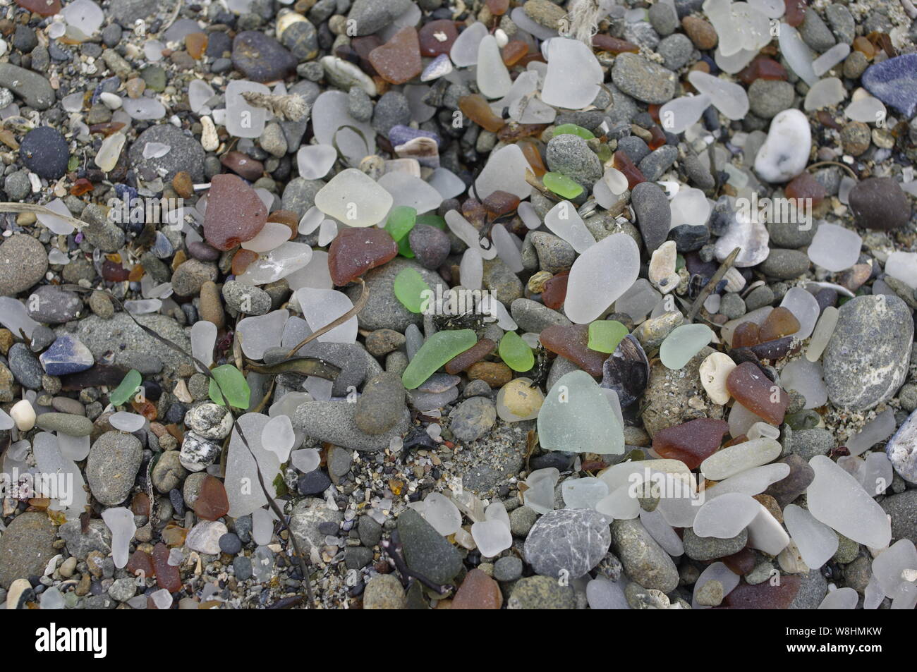 Fort bragg glass beach hi-res stock photography and images - Alamy