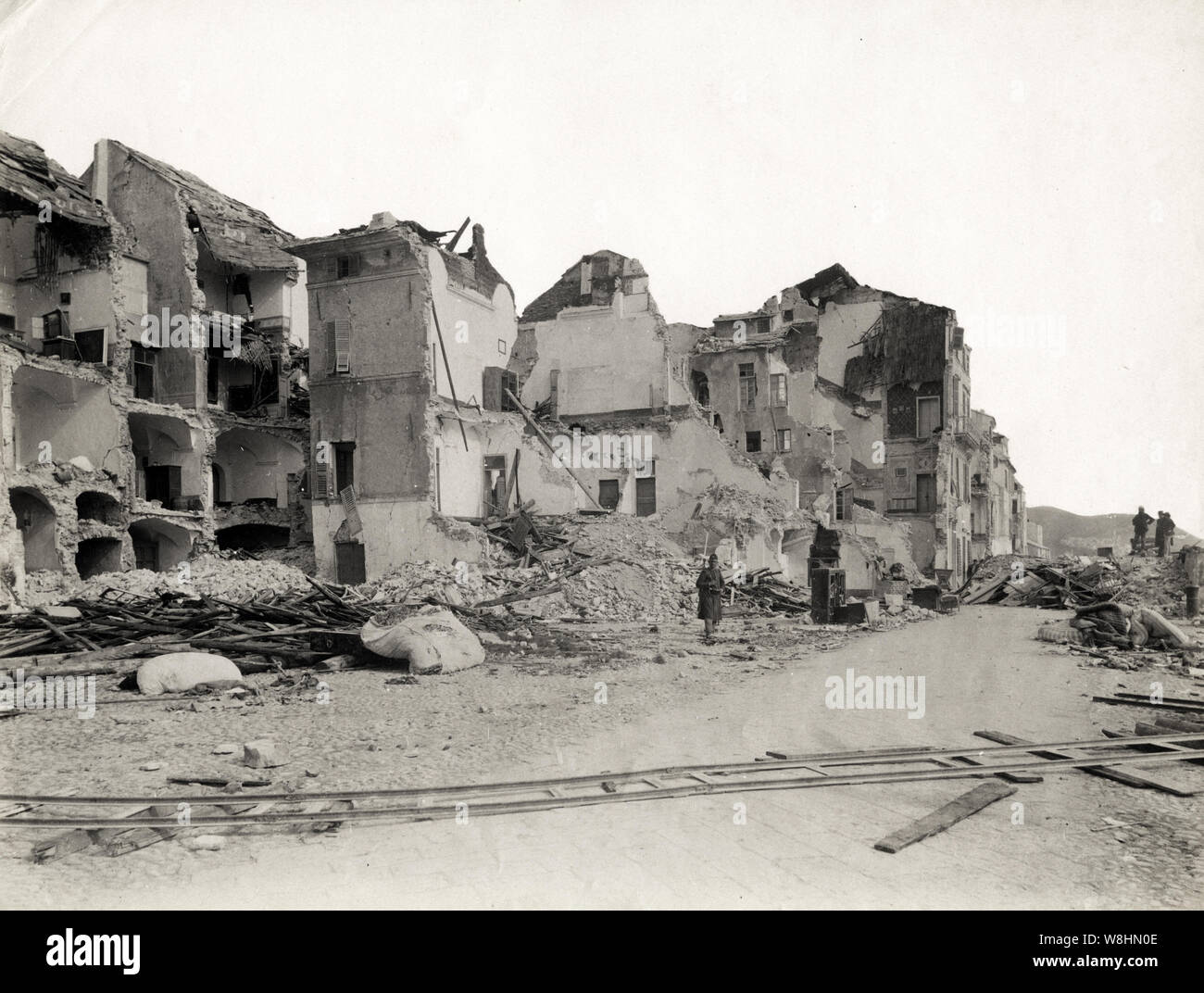 Archival earthquake damage hi-res stock photography and images - Alamy