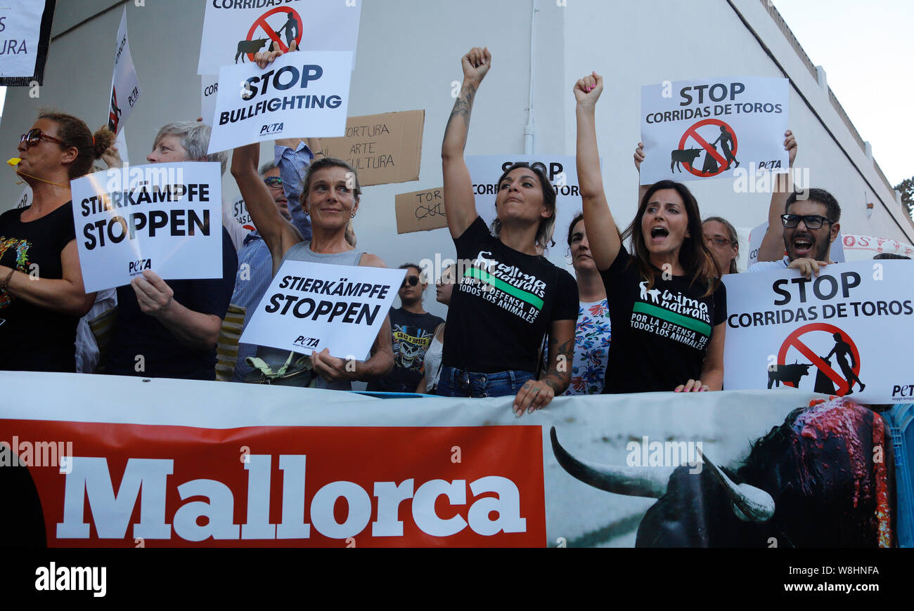 Mallorca protests hi-res stock photography and images - Alamy