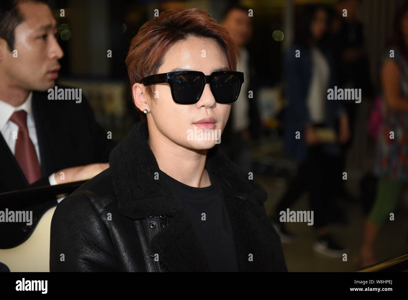 Kim Jun-su (Junsu), also known by his stage name Xia of South Korean boy group JYJ, is pictured ...